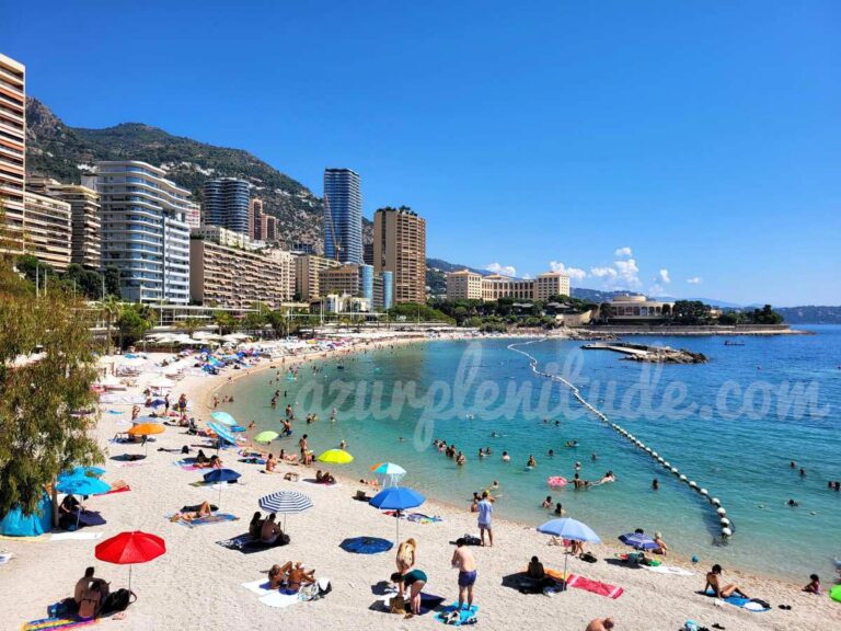 Larvotto Beach in Monaco